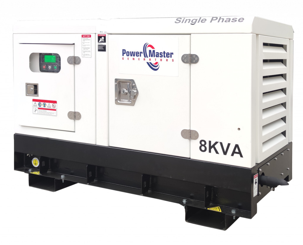 8.8 kVA HK8000S Power Master KUBOTA Powered - Power Master