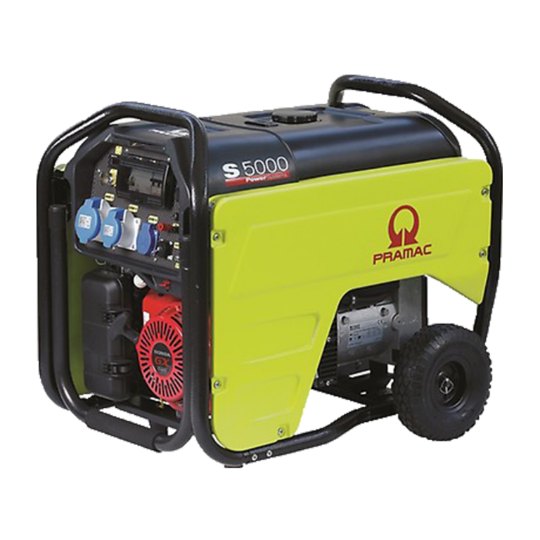 Pramac P7500i - 7000w E-Start Inverter 2 Wire Petrol Generator